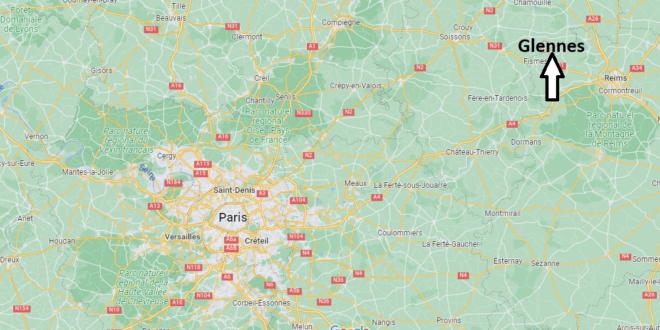 Où se trouve Glennes? Où se situe Glennes (02160) | Où se trouve